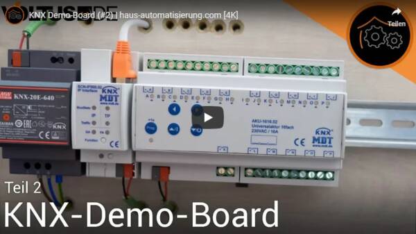KNX Programmierung MDT Glastaster II - Voltus Smart Home Blog