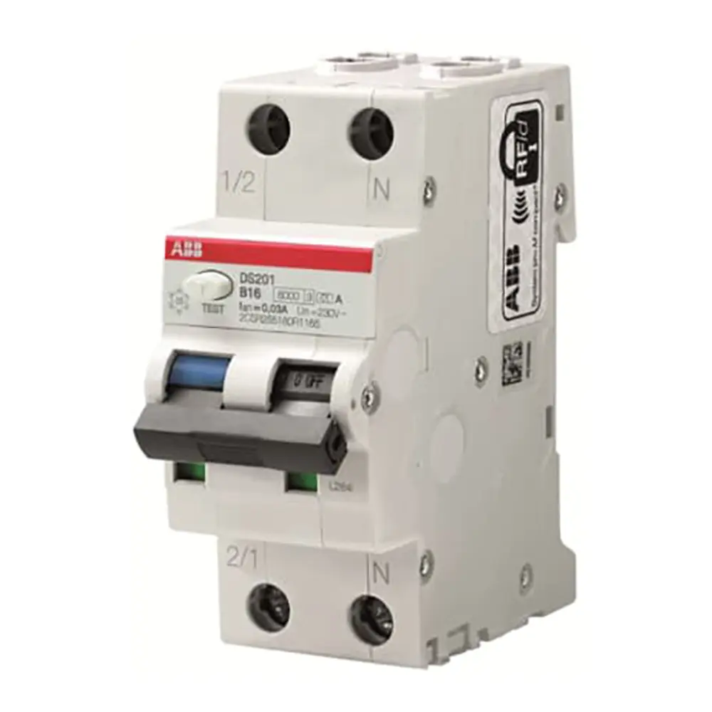 ABB DS201 B16 A30 FI/LS-Schalter Typ A B-Char. 30 mA 1+N 16 A online kaufen im Voltus Elektro Shop