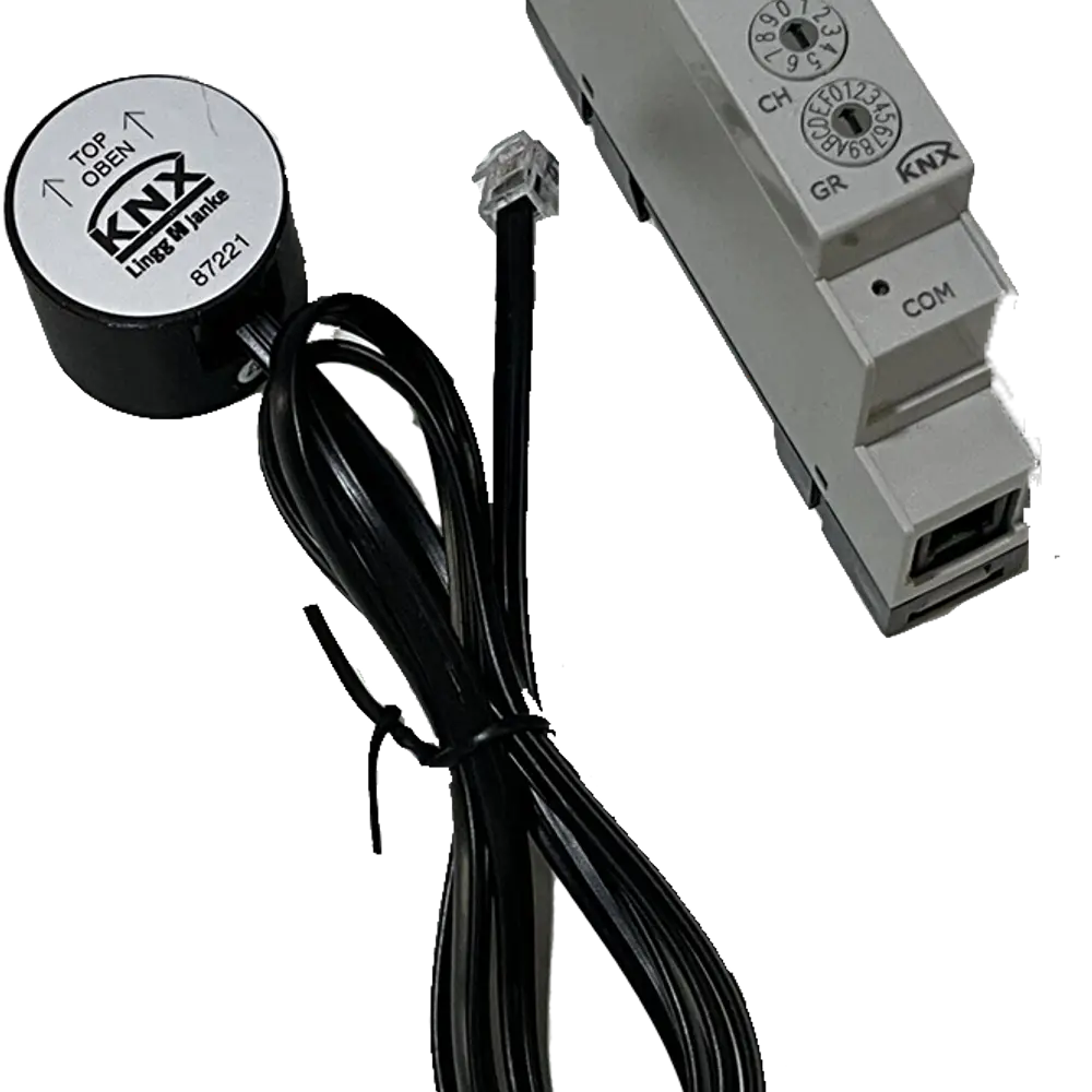 LINGG&JANKE 87797SEC KNX eHZ Schnittstelle 1 TE, mit optischem Lesekopf ...