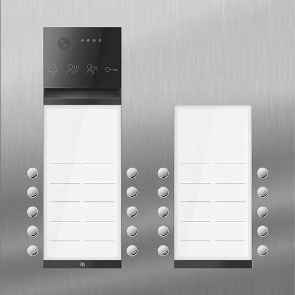 TCS AVU400420-0030 IP Video Außenstation UP PRO PES 20 Tasten, 2 ...