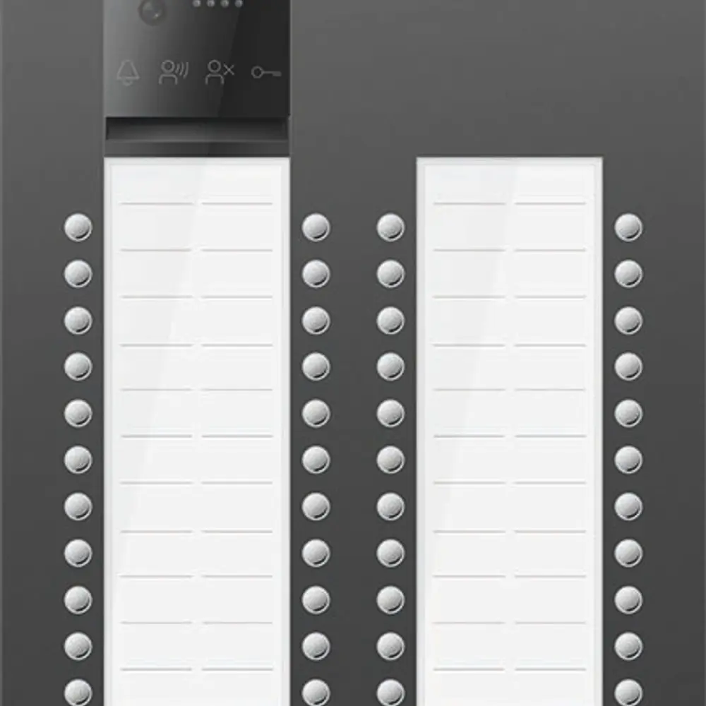 TCS AVU400444-0017 IP Video Außenstation UP PRO PES 44 Tasten, 2 ...