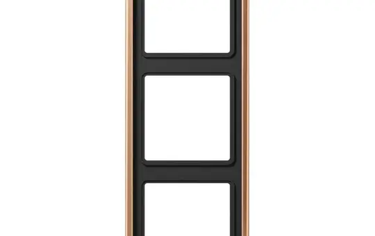 JUNG BRG2983 Abdeckrahmen LS 990 3-fach, PVD-beschichtet | bronze ...